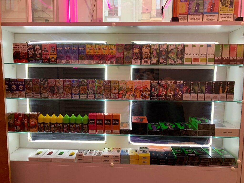 Elektronik sigara satış noktaları Cloud Point, Saint‑Petersburg, foto
