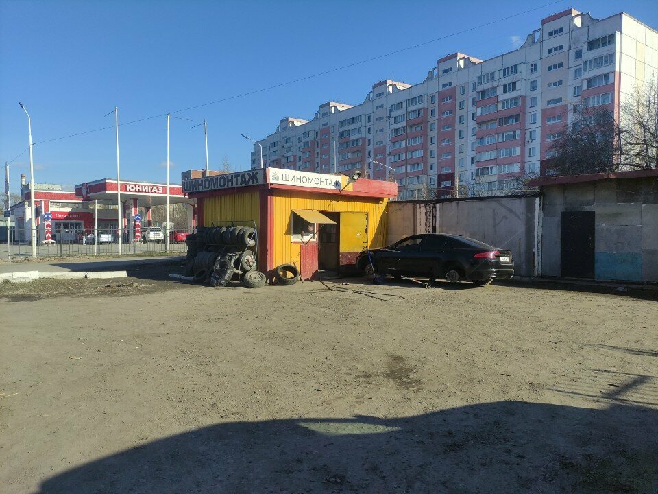 Oto lastik tamiri Shinomontazh, Omsk, foto