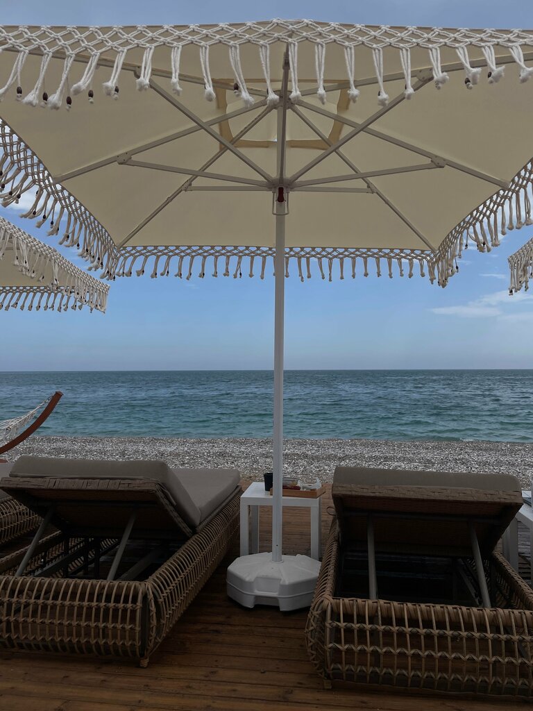 Kafe Hamlet Meftun Beach&Club, Antalya, foto