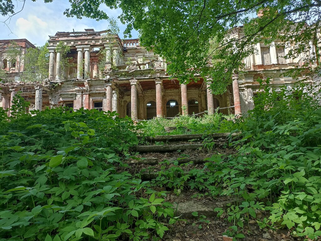 Kültür ve eğlence parkları Pri Usadbe Stepanovskoye-Pavlischevo Park, Kalujskaya oblastı, foto