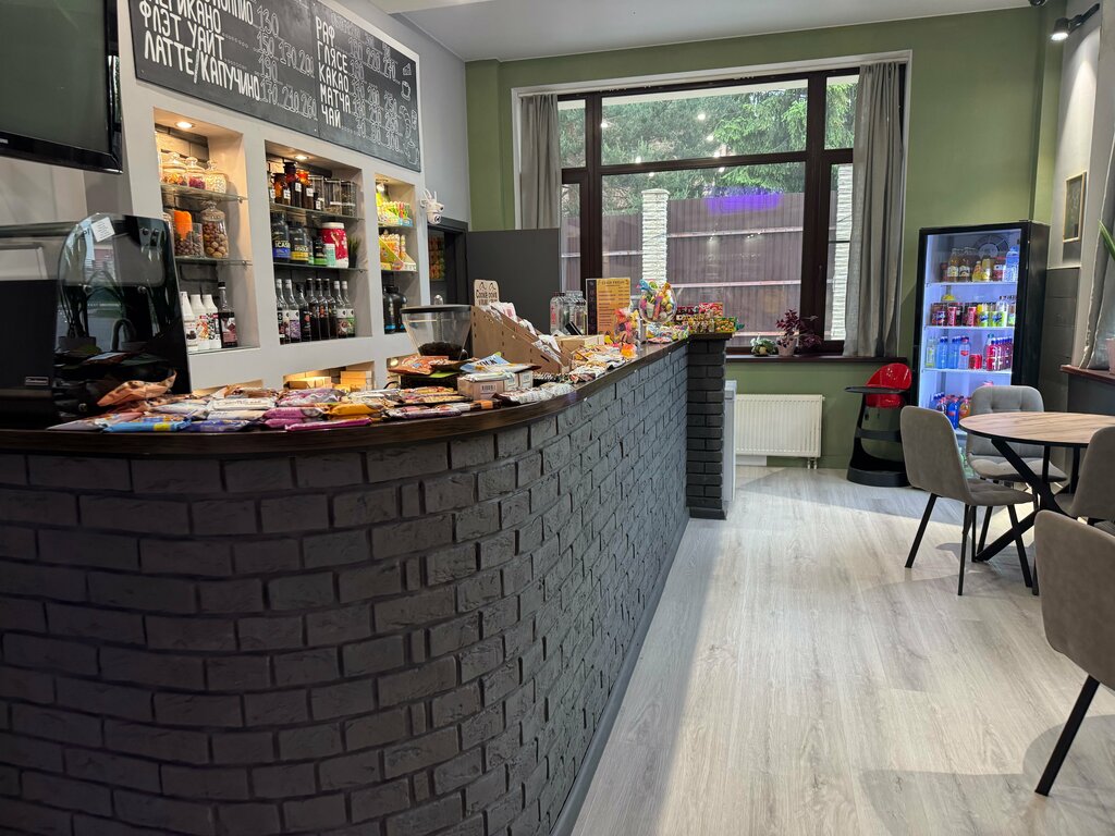 Kafe Healthy bar, Moskova, foto