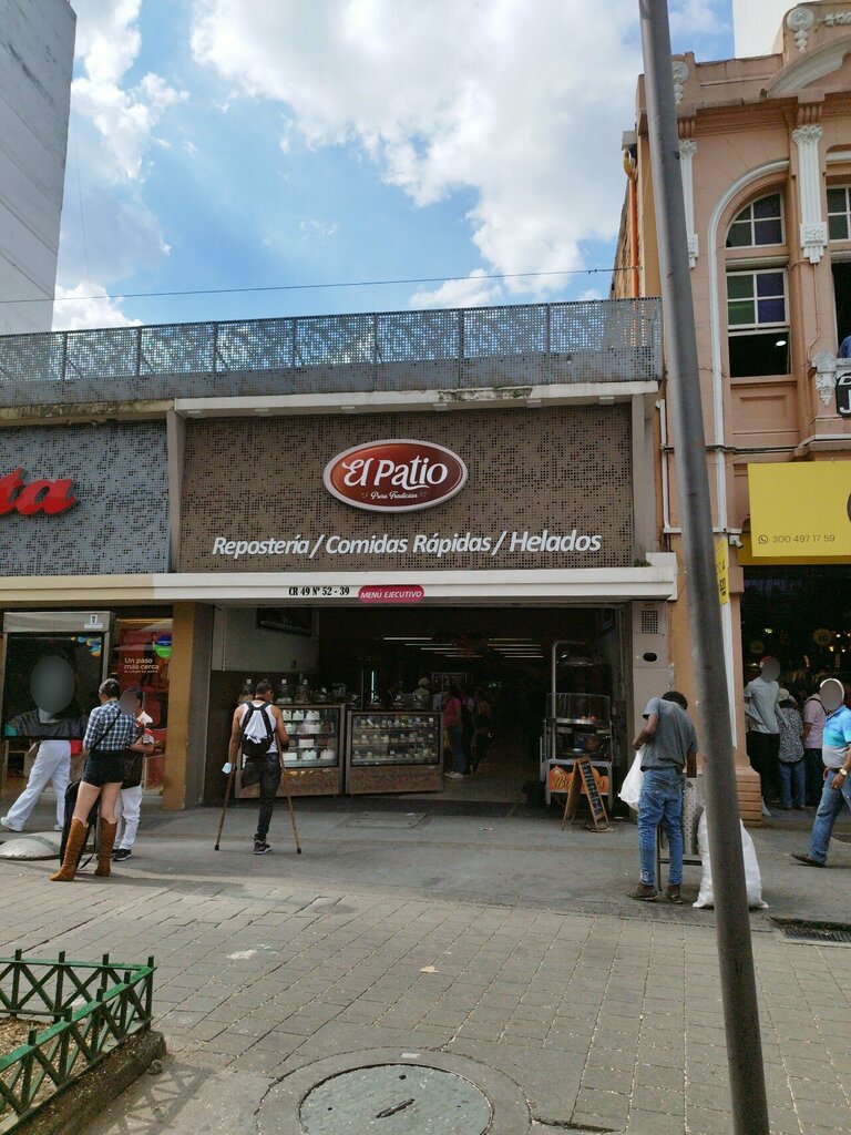 Kafe El Patio, Medellin, foto