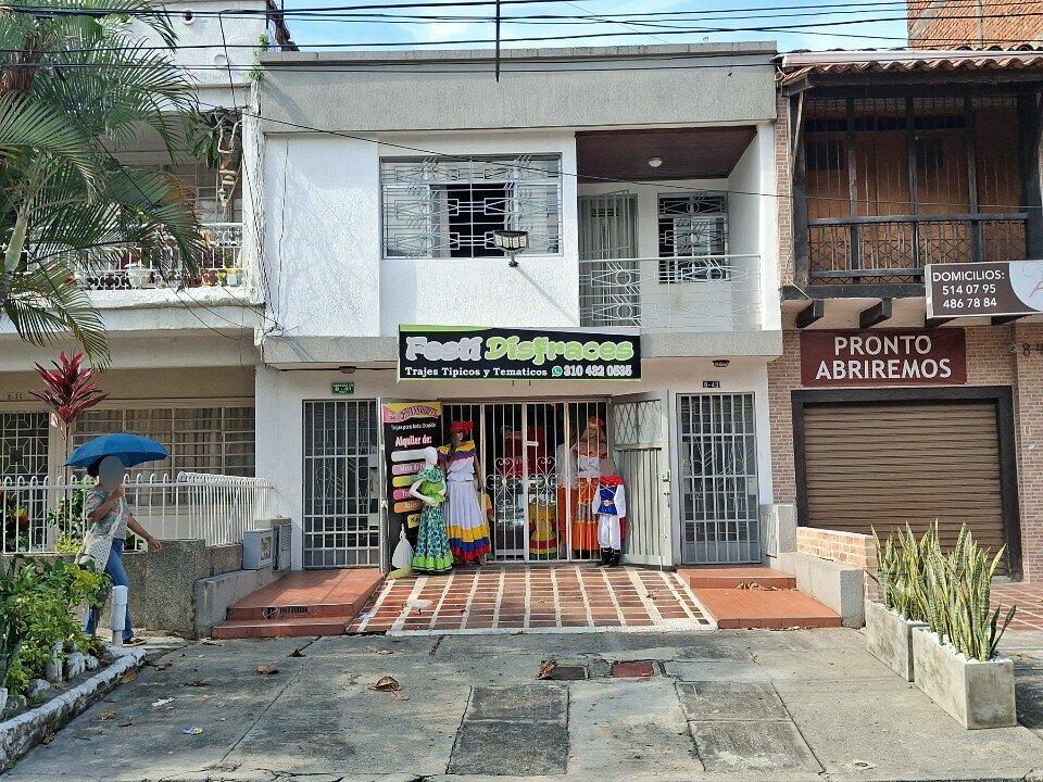 Dış giyim mağazası Festi Disfraces, Cali, foto