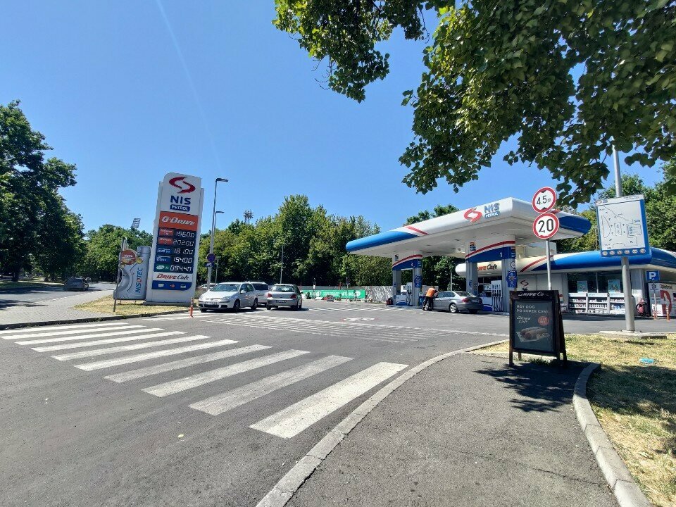 Benzin istasyonu Nis Petrol Bs Autokomanda, Belgrad, foto