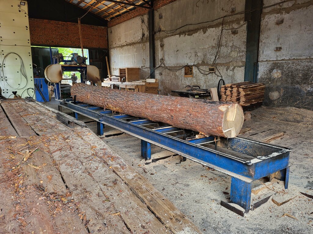 Kereste üretim ve satış şirketleri Пилорама на ТЭЦ, Saransk, foto