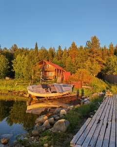Усадьба Г.В. Антоновой (Republic of Karelia, Loukhskiy rayon, Malinovarakkskoye selskoye poseleniye, derevnya Nilmoguba, Krasnoarmeyskaya ulitsa), turistik yerler  Karelya Cumhuriyeti'nden