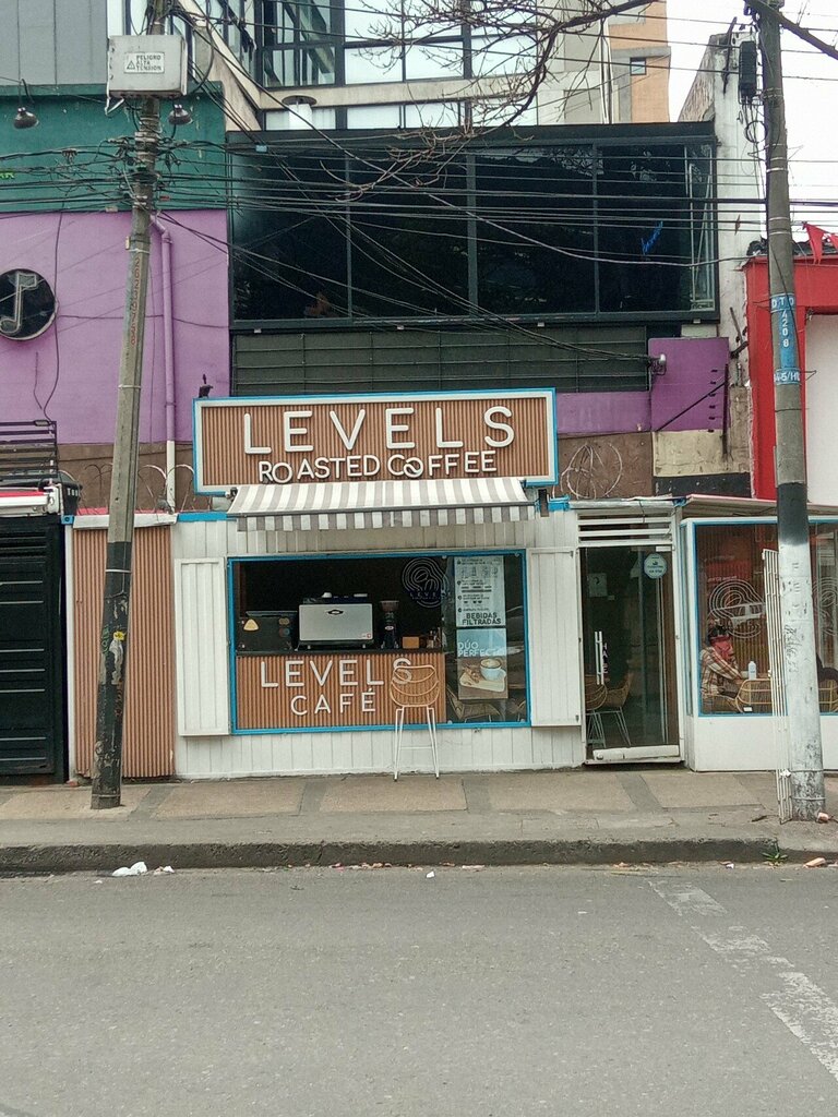 Kafe Levels Roasted Coffee, Bogota, foto
