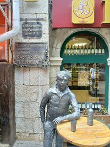 Балбес (улица Ленина No:1), park, sokak heykeli  Aluşta'dan