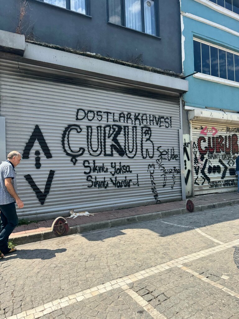 Kafe Dostlar Kahvesi, İstanbul, foto