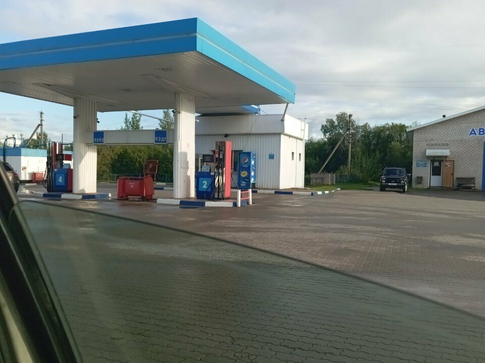 Benzin istasyonu КотласНефтеПродукт, Kotlas, foto