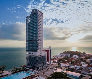 Hompton by the Beach Penang (No. 533 Jalan C.M. Hashim, Tanjung Tokong, 11200 Penang), otel  Penang'dan