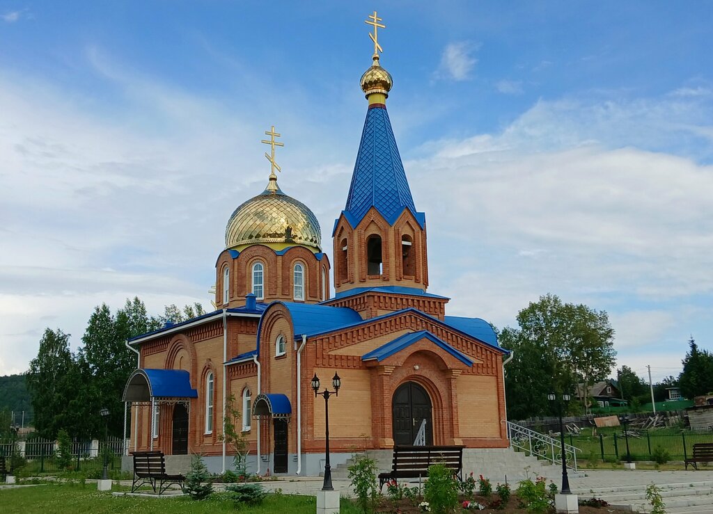 Ortodoks kiliseleri Церковь Богоявления Господня, Hakasya, foto