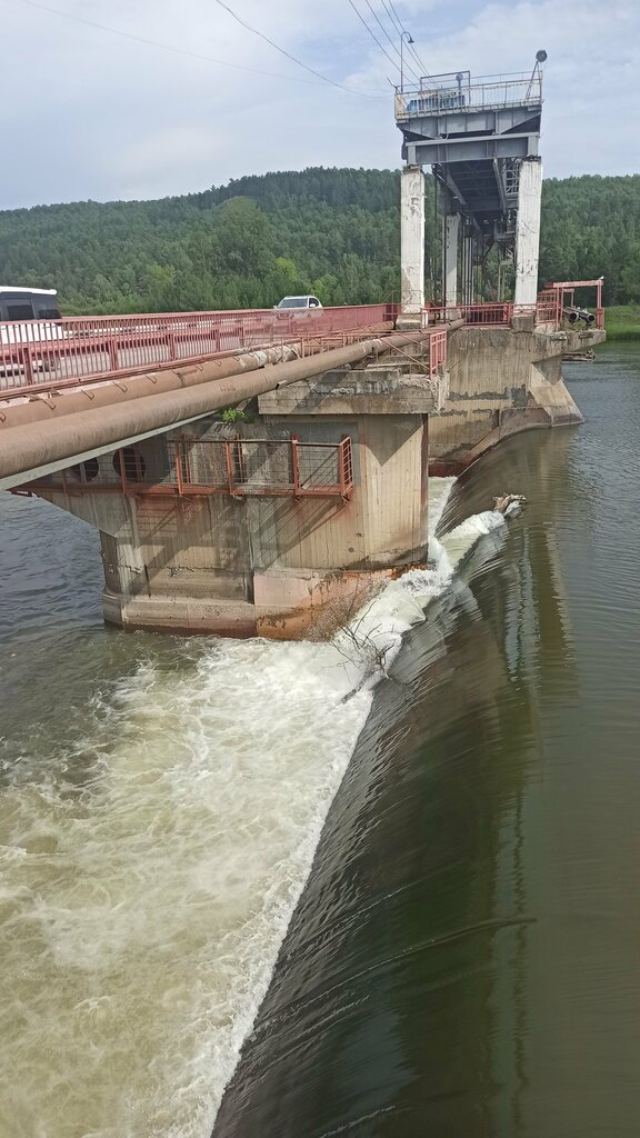 Endüstriyel altyapı Плотина, Nazarovo, foto