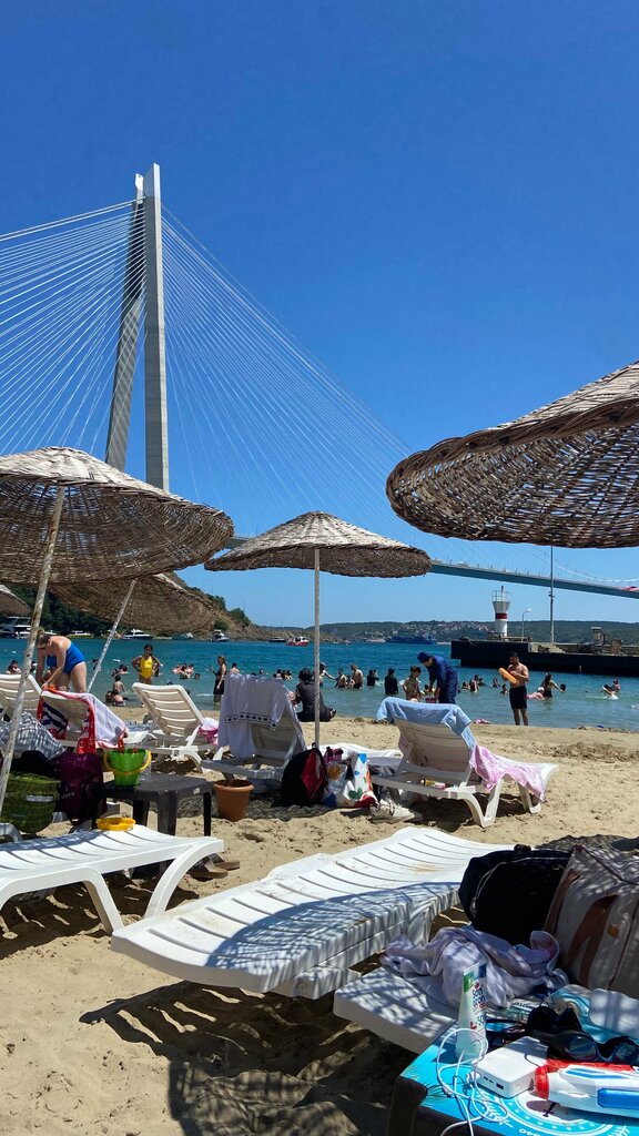 Plaj Rumeli Feneri Büyük Liman, İstanbul, foto