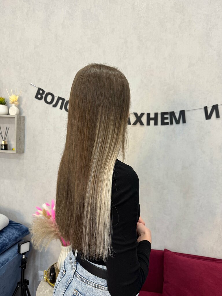 Saç uzatma Наращивание волос by Alina Yglitskaya, Arsenev, foto