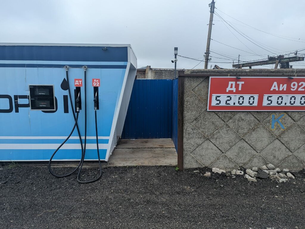 Benzin istasyonu Вектор Oil, Brianskaya oblastı, foto