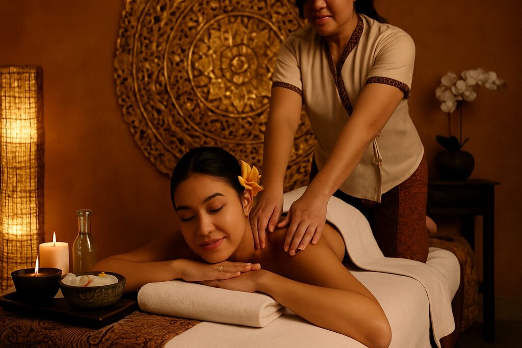 Spa Golden Thai SPA, Almatı, foto