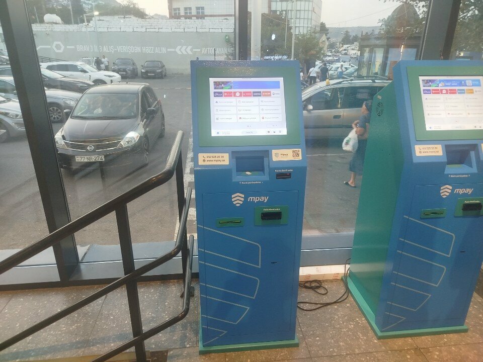 Ödeme terminali Mpay, Bakü, foto