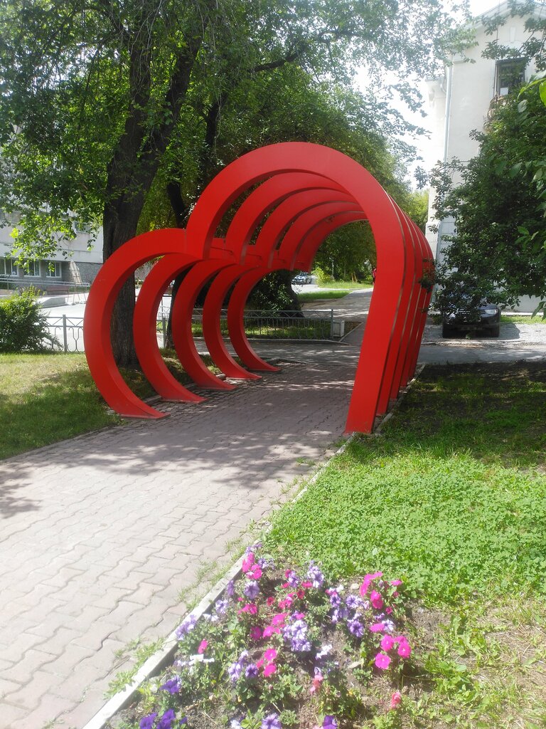 Park, sokak heykeli Скульптура Ретровелосипед, Yekaterinburg, foto