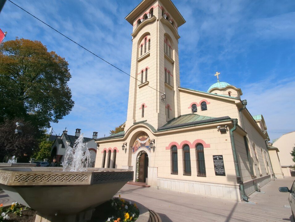 Ortodoks kiliseleri Church of the Intercession of Our Lady, Belgrad, foto