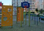 Спортивная площадка (Peter Metalnikov Street No:11, Prikubanskiy City administrative district, mikrorayon imeni Petra Metalnikova), spor alanı  Krasnodar'dan