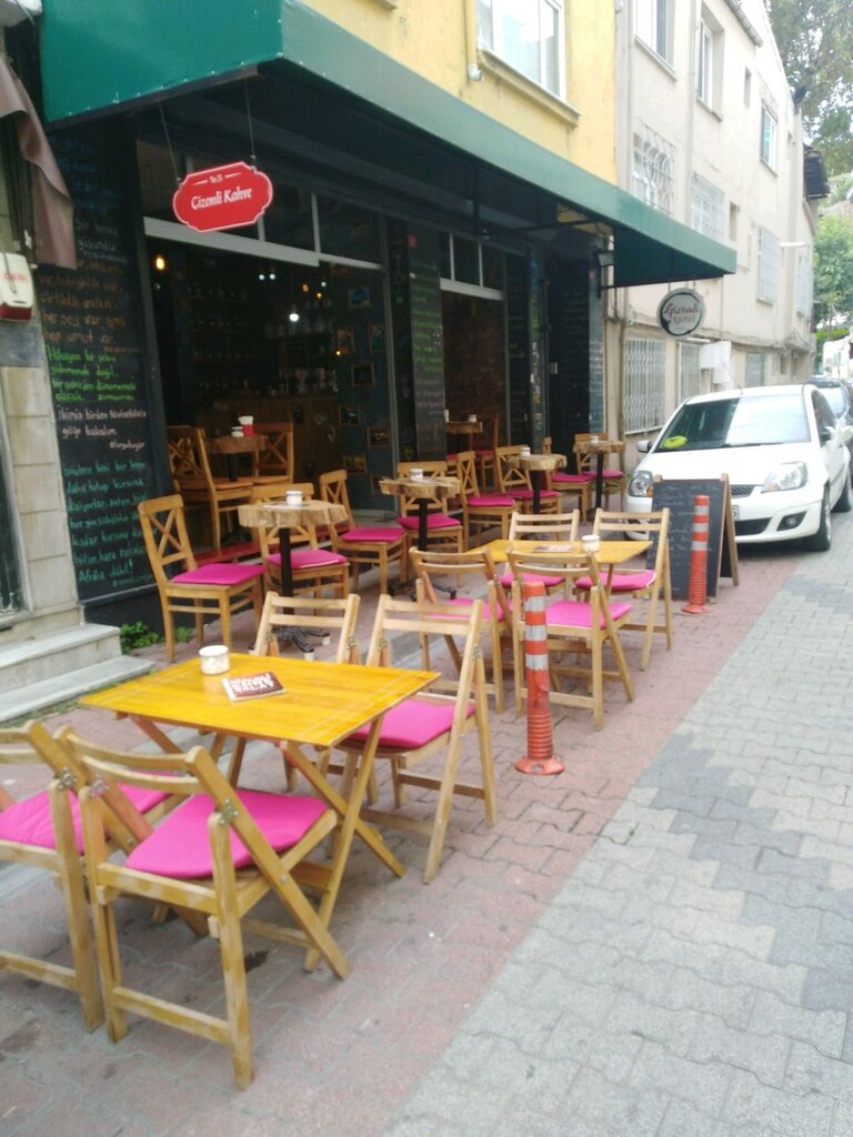 Kahve dükkanları Gizemli Kahve Balat, İstanbul, foto