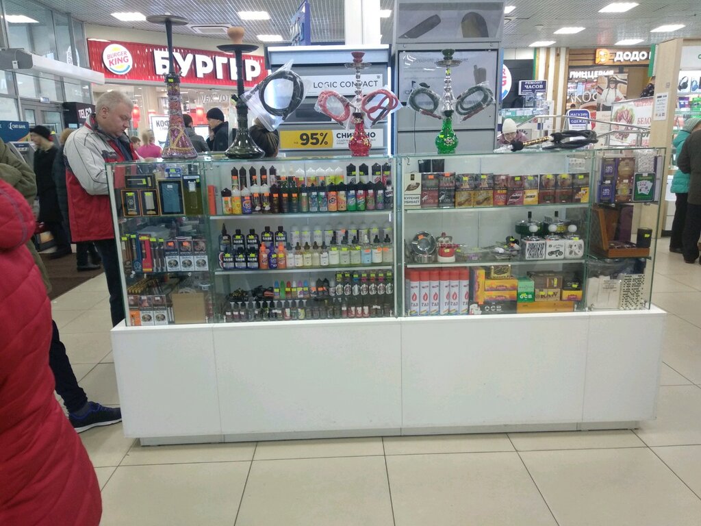 Elektronik sigara satış noktaları Vape & Hookah, Moskova, foto