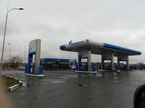 Benzin istasyonu Gazpromneft, Altayski krayı, foto