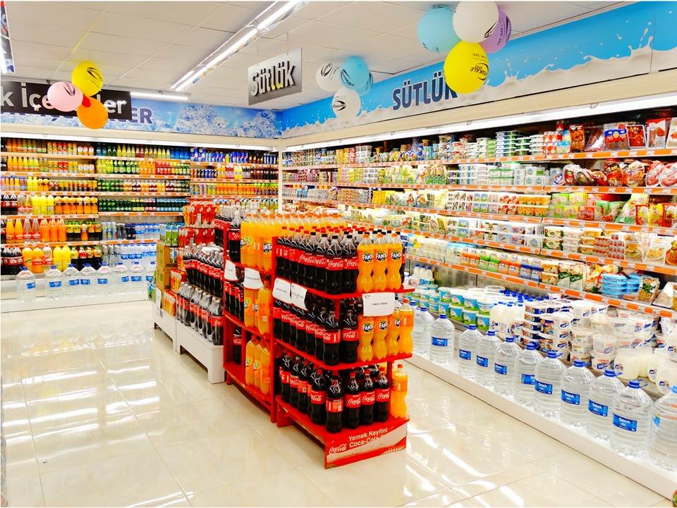 Süpermarket Omad supermarket, Taşkent, foto