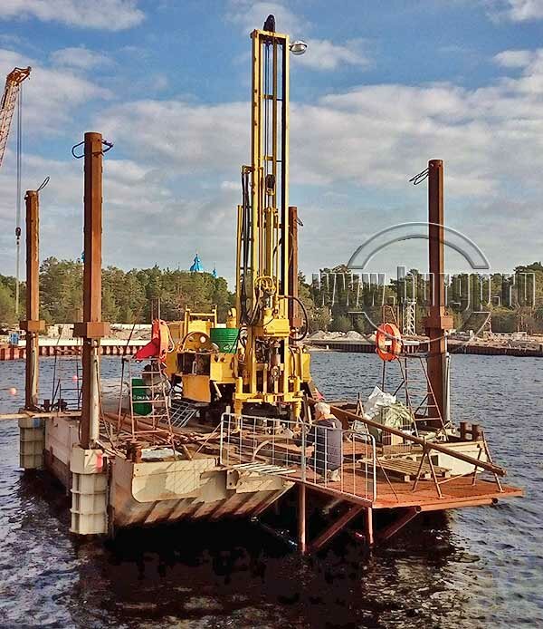 Sondaj çalışmaları Burgidroproyekt, Moskova, foto