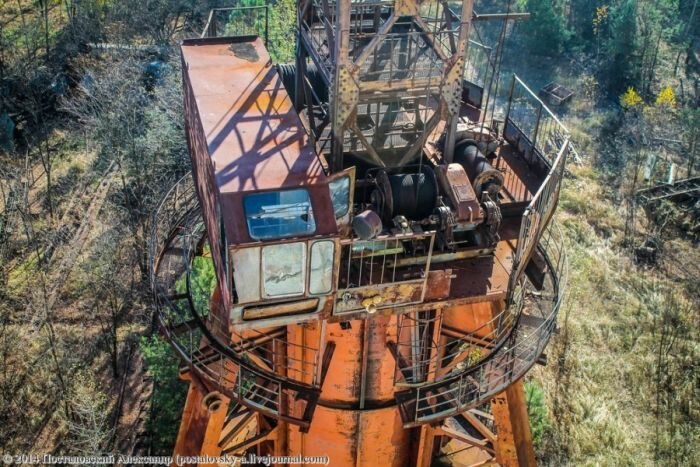 Teknoloji anıtı Кран башенный, Kiev Bölgesi, foto