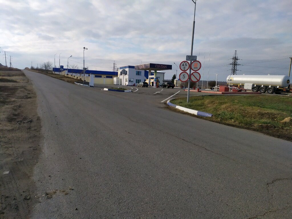 Otogaz dolum istasyonu Agzs Sultan, Mikhaylovsk, foto
