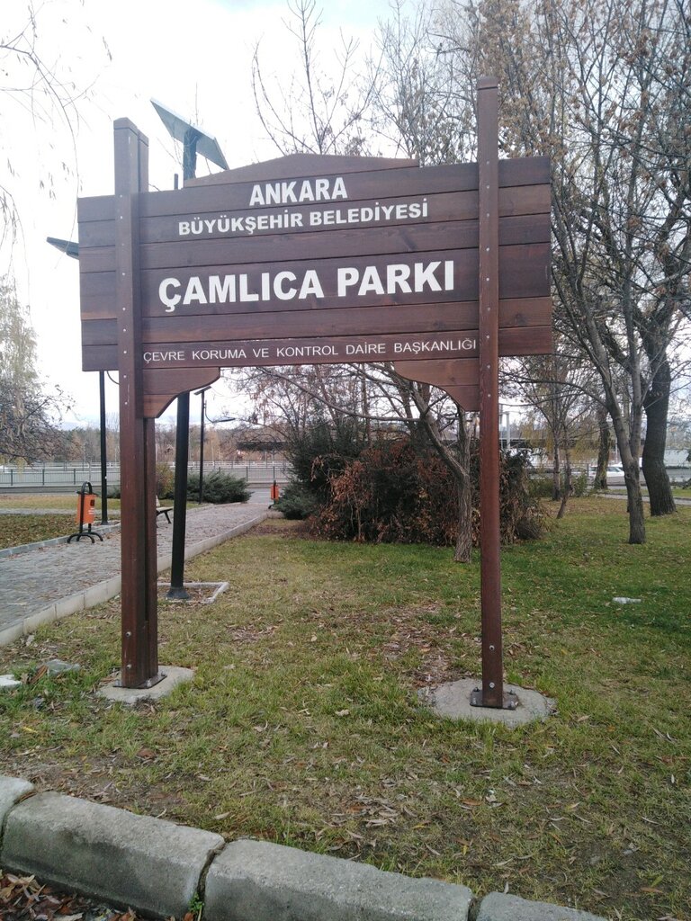 Parklar ve ormanlar Çamlıca Parkı, Ankara, foto