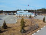 Salla border checkpoint (Murmansk Region, 47A-001 Salla), sınır kapısı  Murmanskaya oblastından