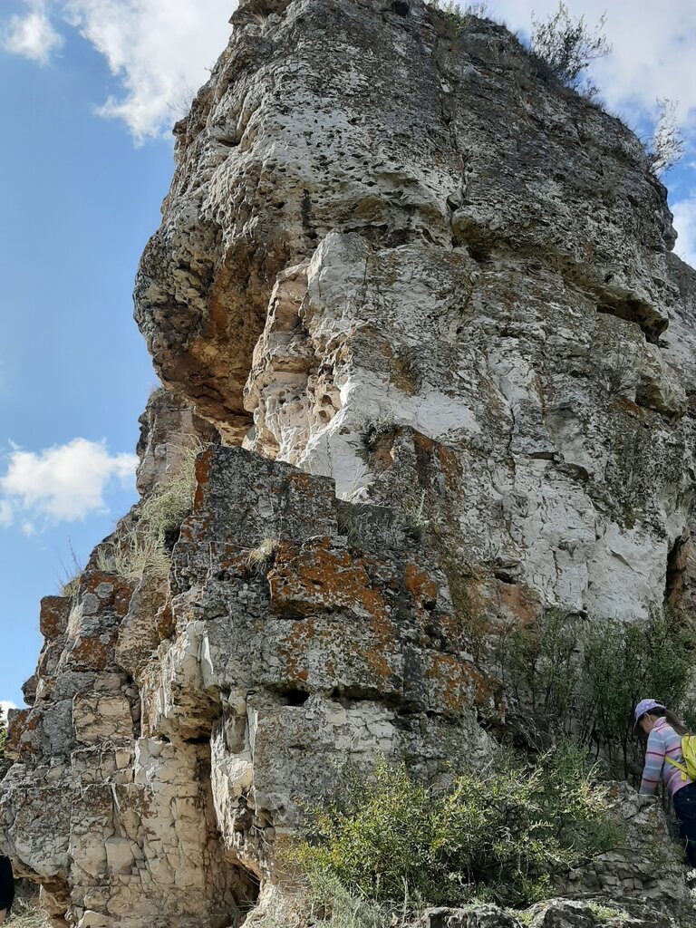 Dağ zirvesi Утёс Шелудяк, Samarskaya oblastı, foto