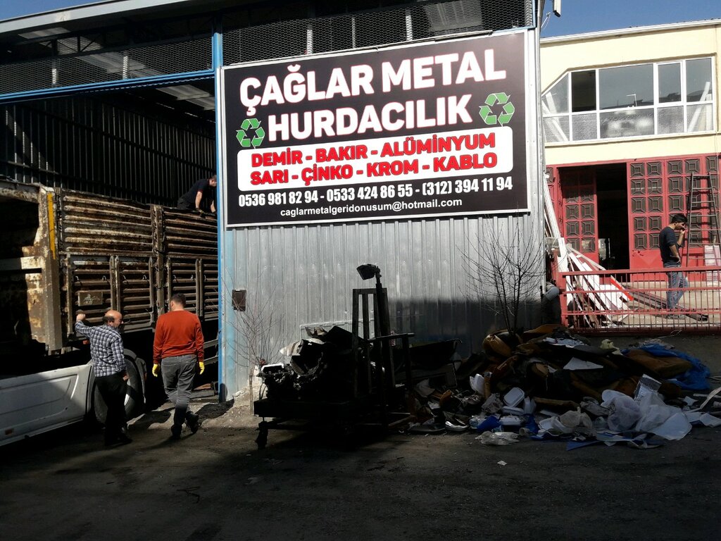 Geri dönüşüm merkezleri Çağlar Metal Hurdacılık, Ankara, foto