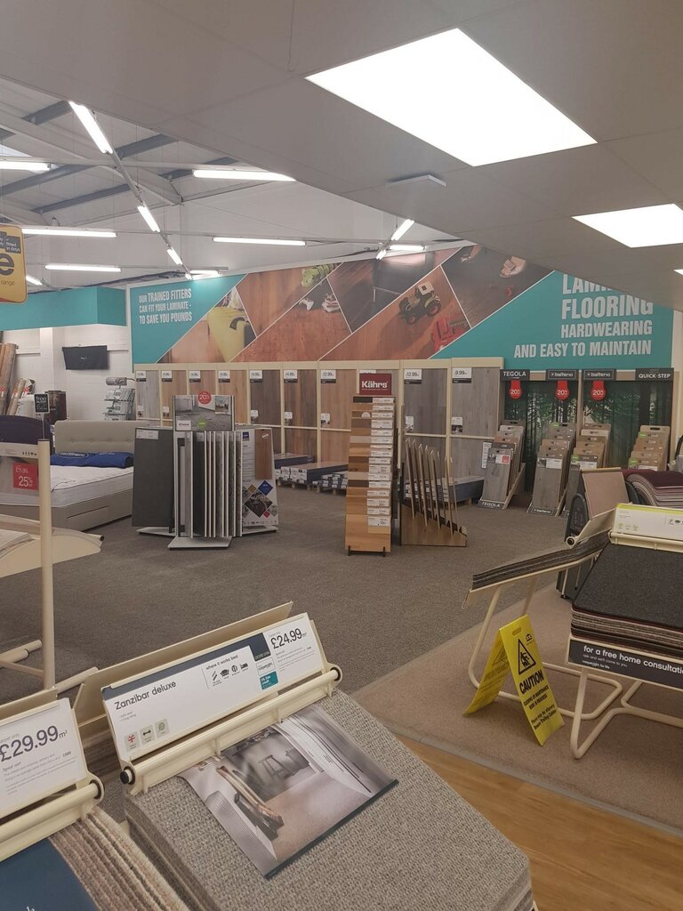 Halı mağazaları Carpetright, Barrow‑in‑Furness, foto