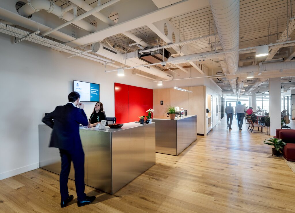 Paylaşımlı ofis WeWork Kings Place, Londra, foto