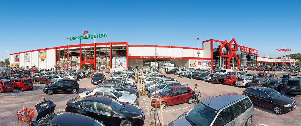 Yapı hipermarketi Bauhaus, Saarland, foto