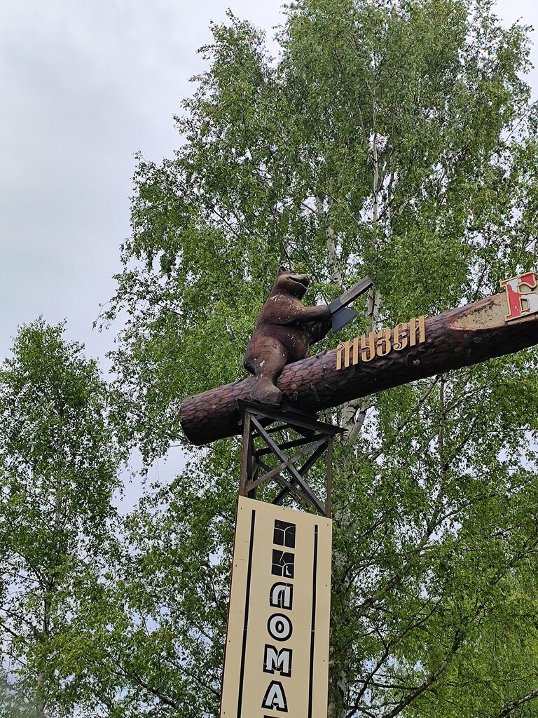 Turistik yerler Ворота к Музею баклуши, Yaroslavskaya oblastı, foto