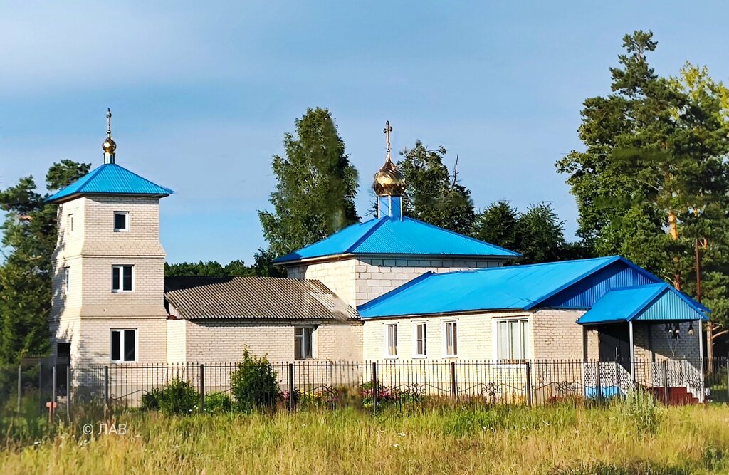Ortodoks kiliseleri Church of the Intercession of Our Lady, Mordovya, foto