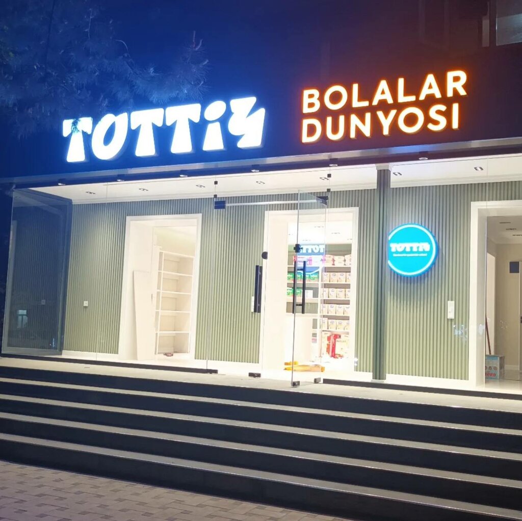 Çocuk ürünü toptancıları Tottiy, Taşkent, foto