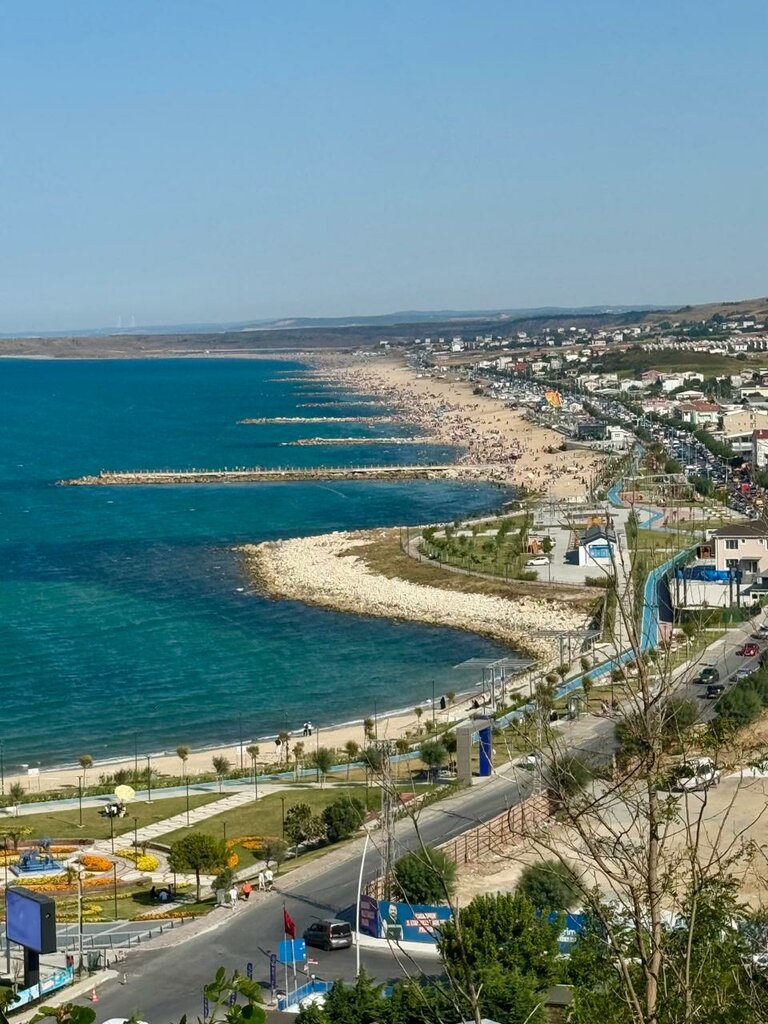 Plaj Durusu Karaburun Barı Plajı, Arnavutköy, foto