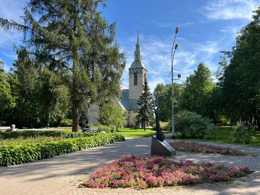 Kültür ve eğlence parkları сквер Победа, Zelenogorsk, foto