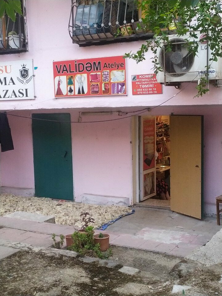 Kıyafet tamiri Validəm, Bakü, foto