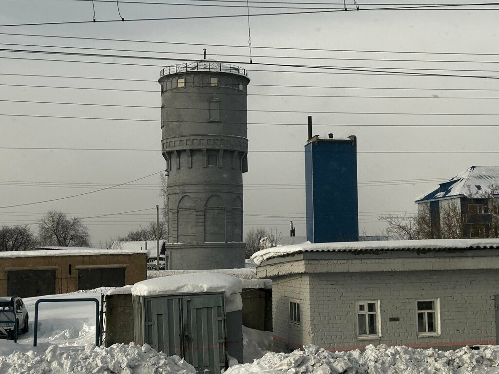 Unutulmaz olayların yeri Водонапорная башня, Vereşçagino, foto