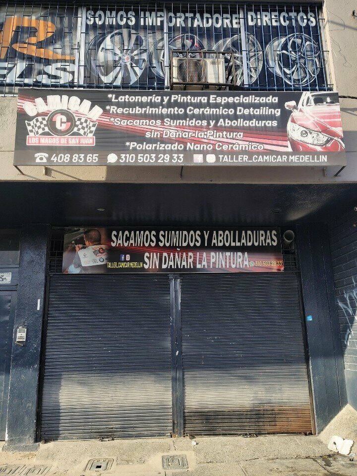 Otomobil servisi Camicar, Medellin, foto