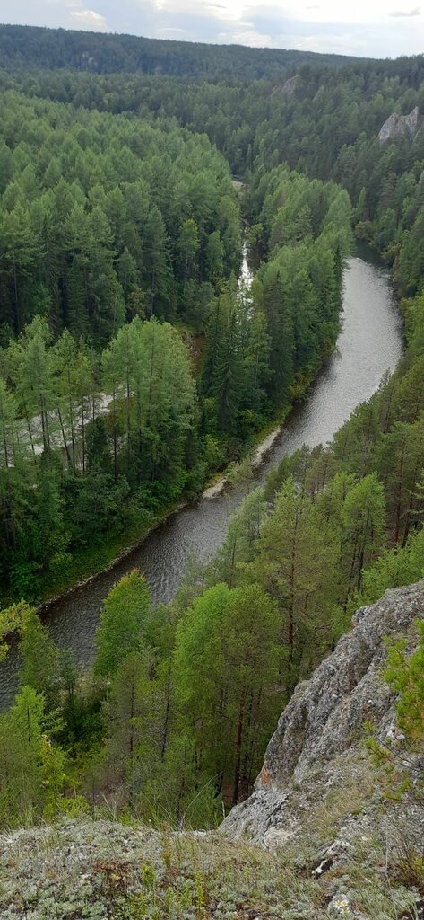 Pınar, çay Spring, stream, Sverdlovskaya oblastı, foto