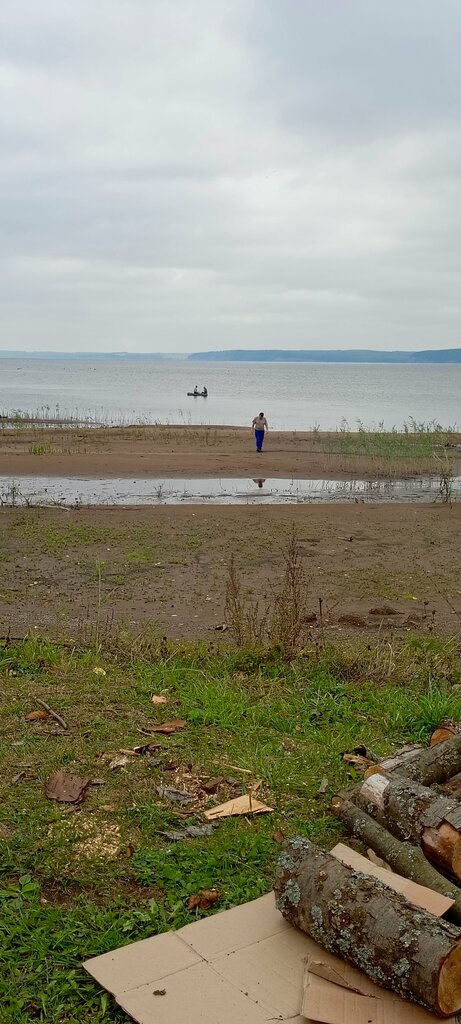 Plaj Пляж Поленина, Permski krayı, foto