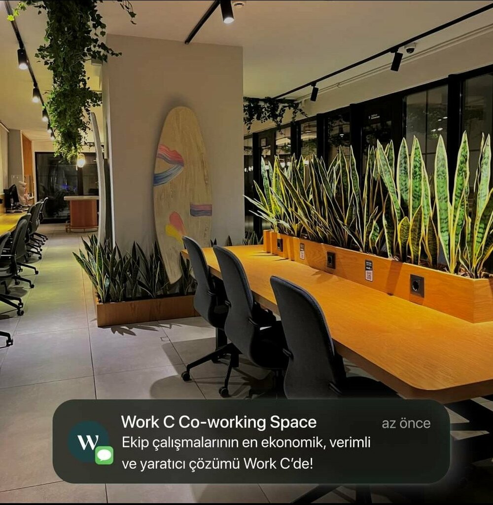 Paylaşımlı ofis Work C, Antalya, foto